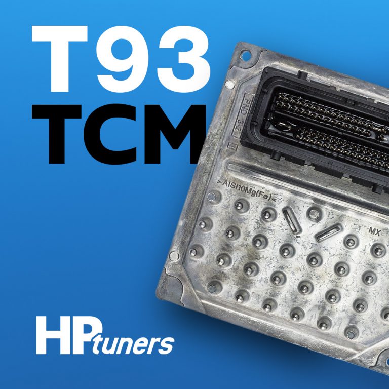 GM T93 TCM Services – HP Tuners